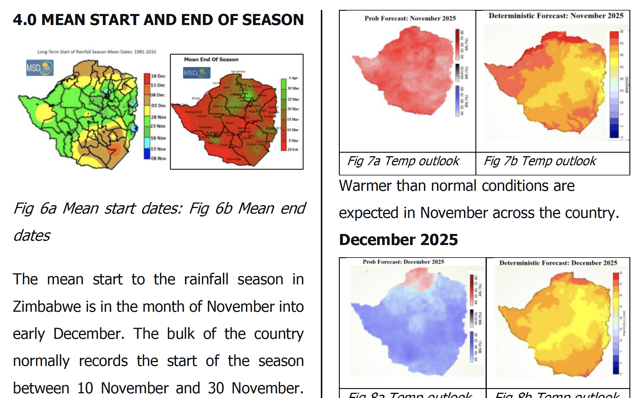 2025 - 2026 Seasonal Forecast Update (NACOF)